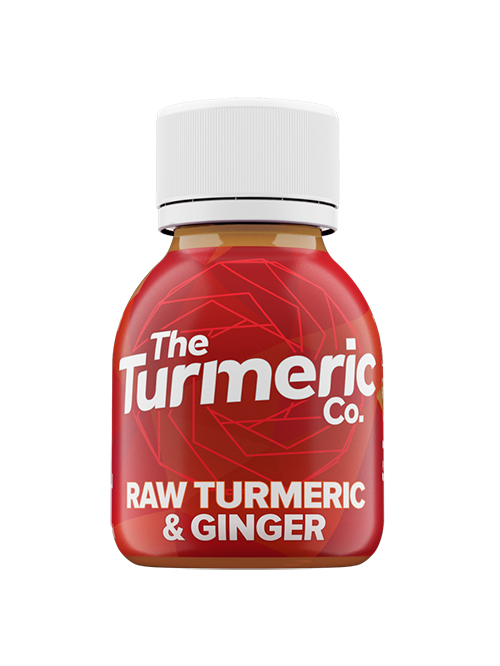 The Turmeric Co Raw Turmeric & Ginger 60ml | JDs Food Group