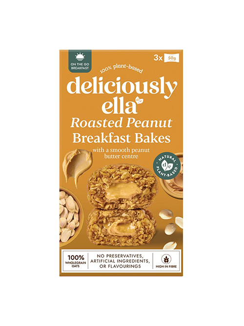Deliciously Ella Breakfast Bakes Peanut Butter 50g | JDs Food Group